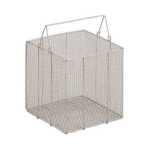 【商品詳細】●さびにくく、耐久性もあります。●パーツなどの加工時の洗浄作業に。●外形寸法(mm)幅×奥行×高さ:400×400×300●有効内寸(mm)幅×奥行×高さ:390×390×295●線径網(mm):0.95●網目:5.5mm●ステ...