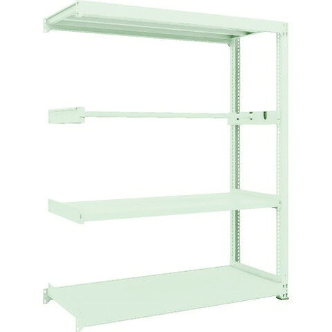 【商品詳細】●間口(mm)：1500●奥行(mm)：571●高さ(mm)：1800●有効間口(mm)：1440●色：ネオグレー●タイプ：連結型●パイプ均等積載量：50kg/段●連結型●均等積載量：300kg/段●最大積載量：2500kg/台...