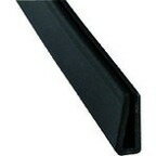 【商品詳細】●自由にカットできます。●ガラス・アクリル・鉄板等の破損防止・安全対策に。●色：黒●幅(mm)：6●長さ(m)：2.4●厚さ(mm)：12●スリット幅(mm)：3●取付方法：差し込みタイプ●適合板厚(mm)：3材質／仕上●EPD...