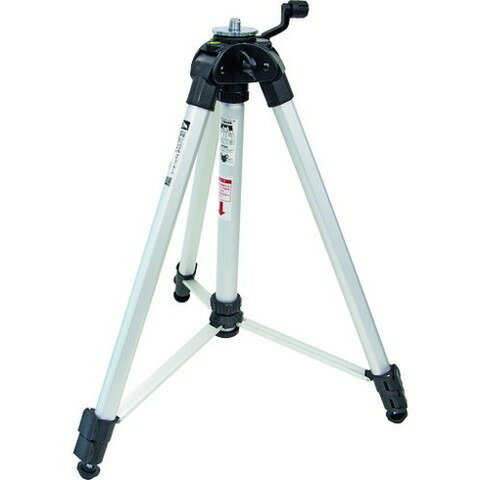 【商品詳細】●アルミ部材が約1mmと厚く、ハンドル受け部も合金製のため、落下や転倒に強いです。●脚の先端はゴムカバーを回して石突きを出すことができます。●レーザー墨出し器用のエレベーター式三脚です。●水平出し作業に。●縮長〜全長(mm)：5...