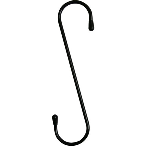 【商品スペック】特長●被覆線ですのでサビ難く、相手側にキズをつけません。●ベーシックなパーツで安価です。用途●物の吊り下げ、引っ掛けとして。仕様●使用荷重(kN)：0.11●D(mm)：5●L(mm)：200●S(mm)：38仕様2材質／仕...