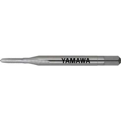 【商品スペック】特長●切りくずが粉状またはそれに近い小さくカールする被削材に適しています。●刃先強度が大きくなっています。●再研磨が容易です。用途●被削材:中炭素鋼。仕様●先端：中●精度：P1●精度表記：P級●呼び寸法：M1.8●ピッチ(m...