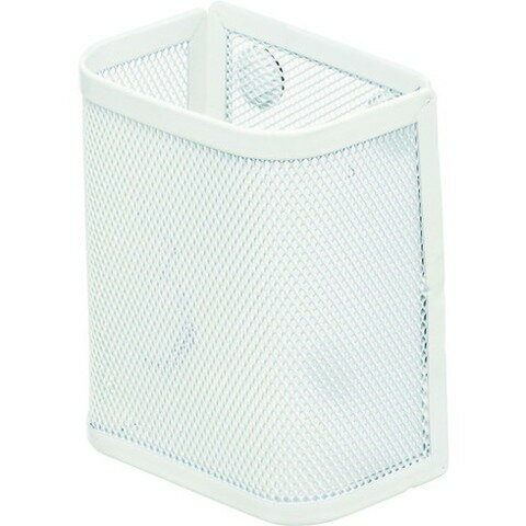 【商品詳細】●ペン立てサイズ。●ハサミや定規などの収納に最適です。●マグネットポケット用に。●色：白●耐荷重(kg)：0.3●幅(mm)：80●奥行(mm)：50●高さ(mm)：97●裏面マグネット付材質／仕上●スチール●ネオジム磁石JAN...