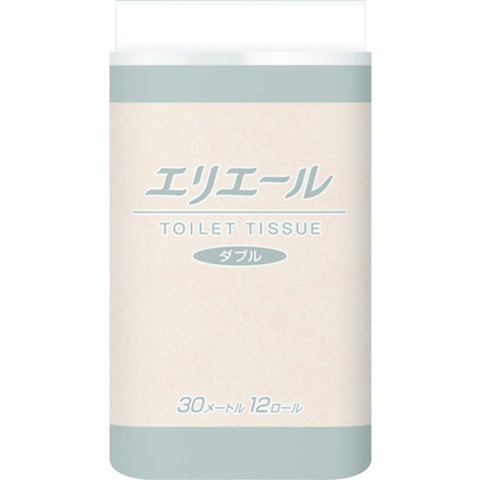 【商品スペック】特長●パルプ100％でやさしくしなやかな肌ざわりです。●パックタイプで持ち運びに便利です。用途仕様●幅(mm)：114●タイプ：ダブル●長さ(m)：30●ケース入数：12ロール×6パック●色：ホワイト仕様2●無香料材質／仕上...