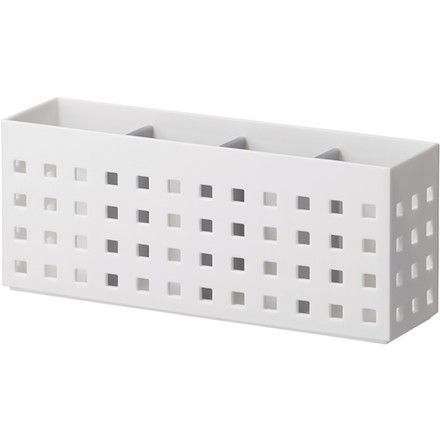 【商品スペック】特長●出し入れしやすく、視覚的にもすっきりとしたトータル収納が合理的に家事をアシストします。用途仕様●色：ホワイト●外形寸法(mm)間口：247●外形寸法(mm)奥行：79●外形寸法(mm)高さ：105仕様2材質／仕上●本体...