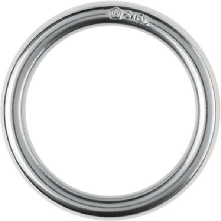 【商品スペック】特長●丁寧に鍛造されたリングは非常に頑丈で使用荷重が大きく、安心して使用できます。●ステンレス(SUS316L)製で、非常に優れた耐食性があります。用途●ロープ、チェーン、ワイヤーなどの連結金具に。仕様●使用荷重(kN)：3...