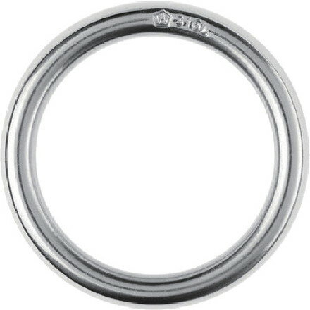 【商品スペック】特長●丁寧に鍛造されたリングは非常に頑丈で使用荷重が大きく、安心して使用できます。●ステンレス(SUS316L)製で、非常に優れた耐食性があります。用途●ロープ、チェーン、ワイヤーなどの連結金具に。仕様●使用荷重(kN)：3...