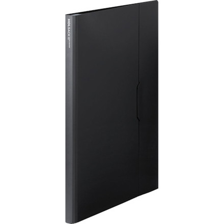【商品スペック】特長●書類が見やすく、探しやすいです。●クリアーホルダーが冊子状にまとまるため、本をめくるように書類が探せます。●書類が取り出しやすいです。●クリアーホルダーを収納した状態で書類だけの出し入れができます。●黒は外から書類が見...