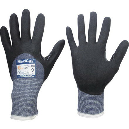 【商品スペック】特長●特許取得のマイクロ発泡ニトリルコーティングは熱とムレを360°全方向から放出して、手の温度を最適に保ち生産性の高い作業が行えます。●マキシカット・ウルトラは、従来のマキシカットの耐切創性に薄さ・快適性・耐久性をさらに高...