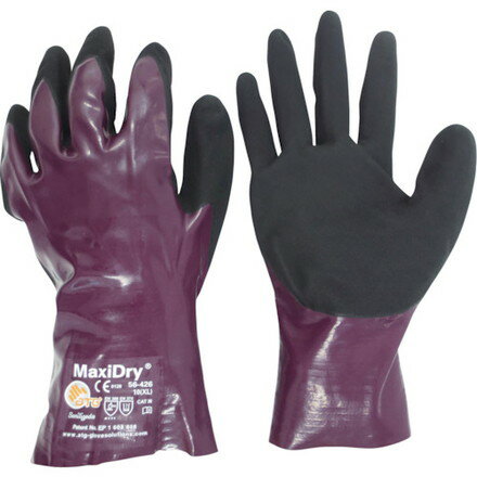 【商品スペック】特長●ハイグレードニトリルコーティングよる優れた耐水・耐油機能に加え、指先感覚にも優れた手袋です。●高い伸縮性のある手首部が手にぴったり沿って保持し、手袋が手からずれるのを防ぎます。●マイクロカップ・ノンスリップグリップ加工...