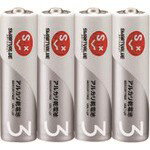 特長●国内メーカー製造による使用推奨期限5年のオリジナルアルカリ乾電池です。仕様●タイプ：単3●規格：単3形●入数：40本×1箱（4本入×10パック）仕様2●電池●業務用パック●アルカリ乾電池●1．5V原産国（名称）：日本【代引きについて】...