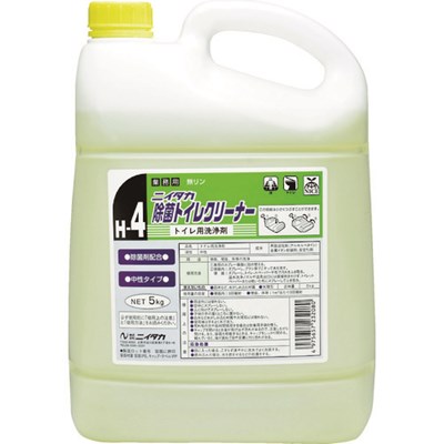 特長●中性タイプでトイレ全体に使えるトイレクリーナーです。●ニオイの元を洗浄・除菌します。用途●トイレの便器・便座・手洗いシンク・床などの洗浄・除菌に。仕様●容量(L)：5●容量(g)：5000●幅(mm)：206●奥行(mm)：132●高...