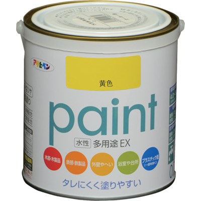 特長●乾燥がはやく、日光や雨にも強く、ソフトなツヤに仕上がります。用途●室内外の木部・鉄部・コンクリートなどに。仕様●色：黄色●容量(L)：0.7●乾燥時間：30分〜1時間(夏期)、2〜3時間(冬期)●塗り重ね可能時間：2時間以上(夏)、6...