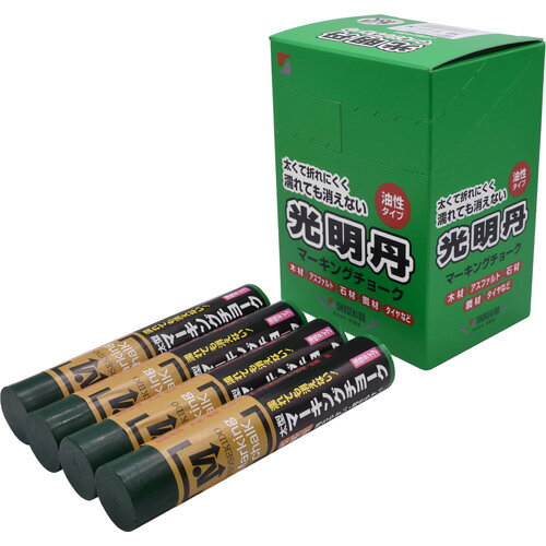 特長●太くて折れにくい材木チョークです。●石花マーキングチョークよりも色がつきやすく作っています。●冬の寒さにも耐えられる「マーキングチョーク」です。車内等の高温環境・低温環境にも強く温度の変化にも対応させました。用途●木材、道路表示、ブロ...