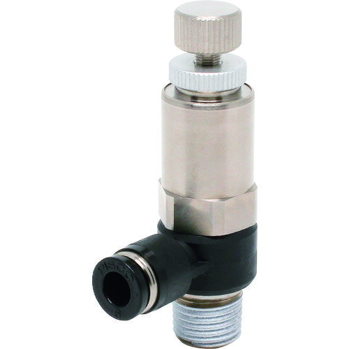 特長●空気圧機器の減圧弁です。●機器の調整などに便利なリリーフ機構付です。●電磁弁とアクチュエータの間に設置し、チェック式レギュレーターとして使用可能です。●ワンタッチ継手が内蔵された上、コンパクトに設計されレイアウトが容易です。仕様●接続...