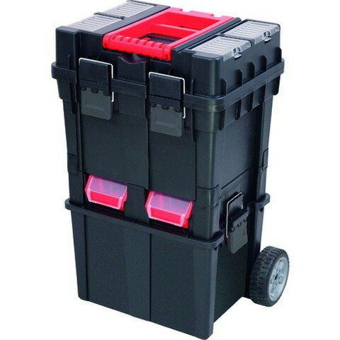 【商品詳細】●フタに壊れにくいポリカーボネート製の小物入れ付きで、中身が見やすいクリアタイプです。●本体を二つに分けて使用出来ます。●本体に4つのパーツケースが付いています。●キャスター付きで持ち運びに便利です。●ラッチには耐衝撃の高いポリ...