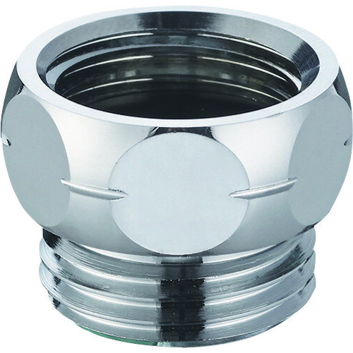 特長●TOTO社製カップリング水栓（W20山14）に取り付けます。●洗濯機ホースや散水ホースの器具G1/2（呼び13）ネジの接続ができます。用途●TOTO社製カップリング水栓のホースカラン先をはずしてG1/2ネジの器具を取り付ける場合に使用...