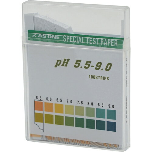 特長●ロール・スティックタイプはケースにカラースケールが付いています。●瓶タイプは密閉性が高く、防湿剤付ですので変質を防ぎます。仕様2●pH試験紙スティックpH5.5-9.0●変色切片数：スティックタイプ/4（pH0〜14・1〜14）・2（...