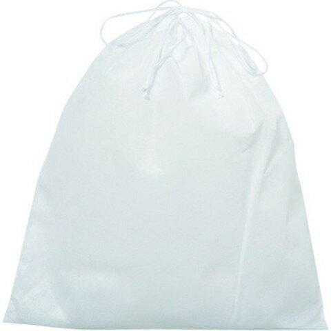 【商品詳細】●雑貨や洋服など、商品をやさしく守る巾着タイプの不織布製内袋です。●雑貨や洋服などの保管に。●色：白●縦(mm)：450●横(mm)：400平米辺り40g材質／仕上●ポリプロピレンJANコード 4938303003052【代引き...