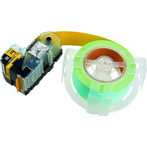 【商品詳細】●テープ色：黄ラベル/黒文字●テープ幅(mm)：50●テープ長さ(m)：45材質／仕上●PET注意●専用ケースが必要です。JANコード 4971660776979【代引きについて】こちらの商品は、代引きでの出荷は受け付けておりま...