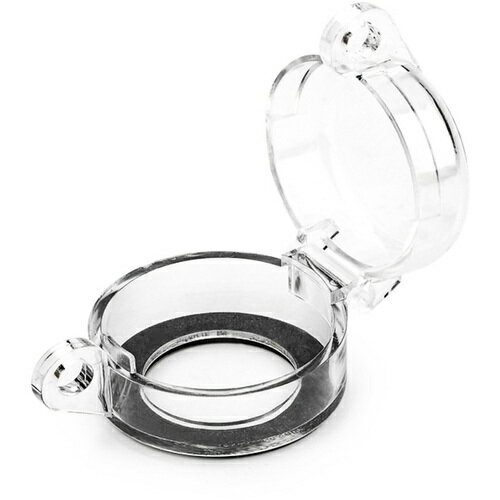 特長●ボタンスイッチや鍵穴などを覆って、誤操作防止にオススメです。●パドロックを取り付けてロックアウトも可能です。●両面テープで簡単に設置できます。用途●押ボタンやスイッチの誤操作防止用カバーに。仕様●色：透明●高さ(mm)：31.9●外径...