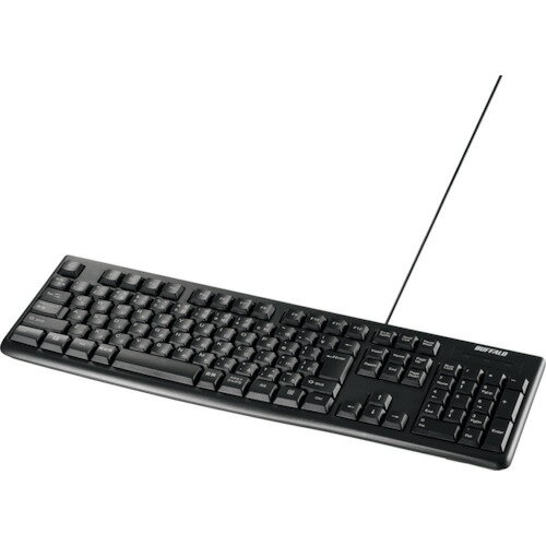 特長●カーブデザインを採用した疲れにくいキーボードです。●スタンダードで癖のないJIS配列モデルです。●使いやすいキーピッチ19mmです。●角度調整スタンドを搭載しています。●まさかの時の排水機能付きです。仕様●ケーブル長(m)：1.5●幅...