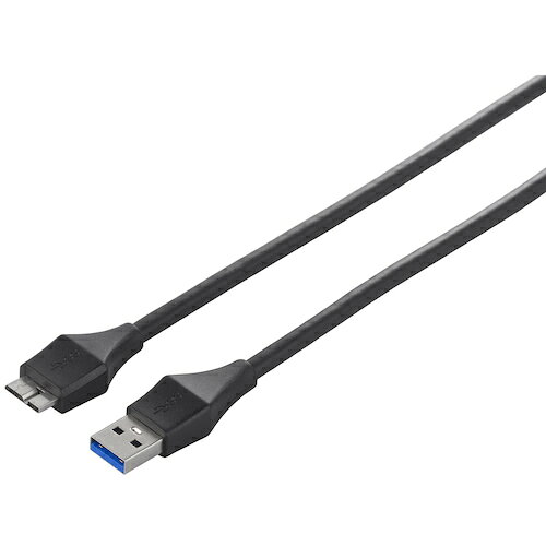 特長●USB3.0AtomicroBケーブル・USB2.0の10倍以上の5Gbpsの転送速度を実現します。●直感的に挿し方向がわかる!起伏をつけた持ちやすいコネクタです。仕様●長さ(m)：3.0●色：ブラック仕様2●ユニバーサルコネクターU...
