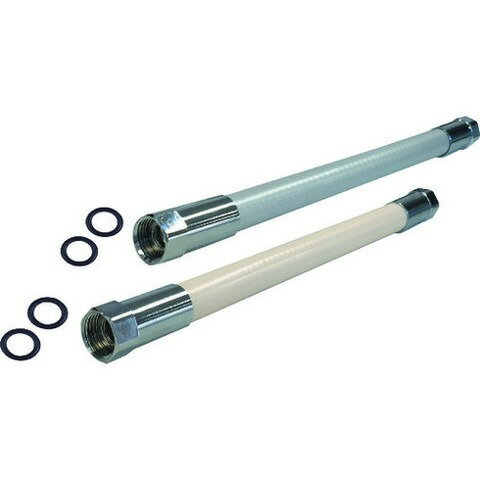 【商品詳細】●ガイドナット付でツバ出し加工が不要です。●見える配管箇所に役立ちます。●手曲げ加工が簡単にできます。●部材が少なくコストダウンになります。●被覆材が耐候性のため、屋内・屋外を兼用でお使い頂けます。●ねじサイズ：G1/2●パイプ...