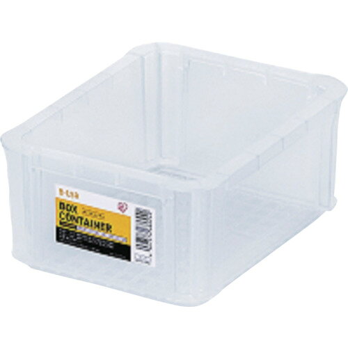 ●収納用品として暮らしのさまざまな場面で多目的に活用できるBOXコンテナです。●収納に。●容量(L)：1.5●色：クリア●外形寸法(mm)間口：189●外形寸法(mm)奥行：156●外形寸法(mm)高さ：84●有効内寸(mm)間口：154●...