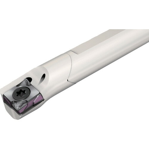 ●両面4コーナー仕様 ポジ切刃旋削工具です。●内外径の中仕上〜仕上旋削加工用。●シャンク高さH(mm)：9●接続径DCON(mm)：10●最小加工径DMIN(mm)：12●機能幅WF(mm)：6●首下長さLDRED(mm)：15●すくい角G...