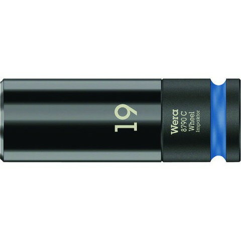 【商品詳細】●インパクト用のソケットです。●早回しスリーブ付きです。●面接触にナットの損傷を避けるためゴムコーティングを施しています。●色分けしているためサイズの選定が容易です。●自動車整備用●差込角(mm)：12.7●色：青●対辺寸法(m...