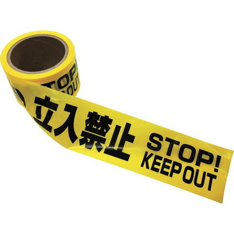 【商品詳細】●警告カラーで危険を周知し、進入禁止などを明示できます。●柱などにくくりつけてご使用ください。●一時的なバリケードとして最適な非粘着性です。●一時的なバリケードに。●工事現場、建設現場などの危険な場所への表示に。●色：黄色/黒文...