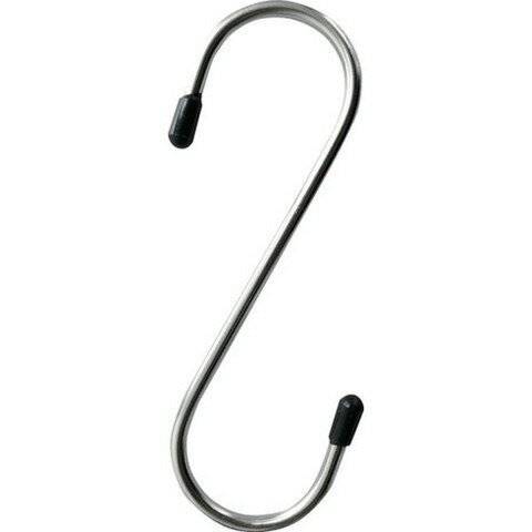 【商品詳細】●スチール製S字フックです。●物の吊り下げ、引っ掛けとして。●使用荷重(kN)：0.15●D(mm)：6●L(mm)：500●S(mm)：38材質／仕上●スチール●表面処理：クロムメッキJANコード 4550414199686【...