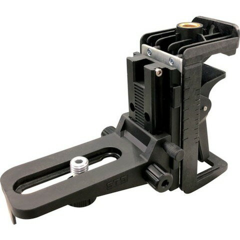 【商品詳細】●レーザー墨出器を梁やH型鋼・L型鋼などに固定することが出来ます。●木造の場合は金属プレートホルダーで挟み、昇降台座をプレートにつけて使用します（55mmまで）。●レーザー用三脚にも取付可能です。●H型鋼などの金属面の場合は昇降...