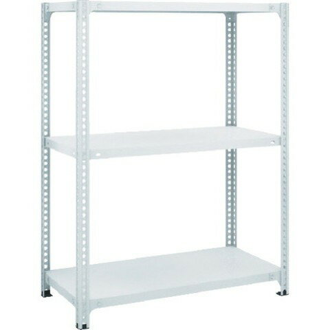 【商品詳細】●組み立て簡単、今までボルト組みをしていた手間が大きく省けます。●中棚は全て棚受けに棚板を置くだけの段替え簡単構造（中棚ボルト不要）です。●間口(mm)：1200●奥行(mm)：450●高さ(mm)：1200●有効間口(mm)：...