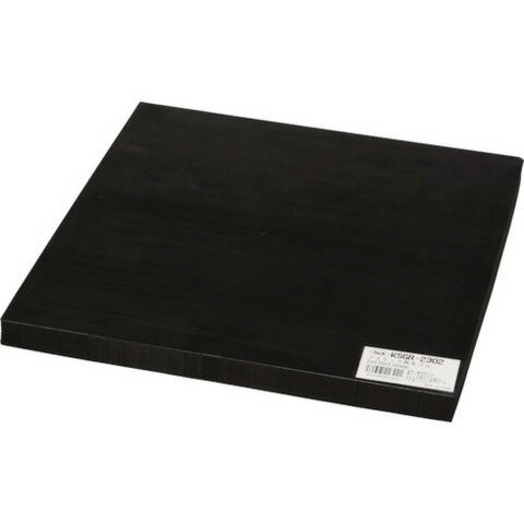 【商品詳細】●耐摩耗性がよいです。●防振、防音に。●厚さ(mm)：20●幅(mm)：300●長さ(mm)：300●色：黒●再生ゴム使用●使用温度範囲：-20〜40℃材質／仕上●再生ゴムJANコード 4535395023021【代引きについて...