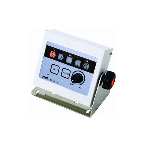 【商品スペック】■特長・天びんはかりのリレー出力を接続し、最大5段階のコンパレータライトおよび最大5種類のブザー音を出力可能です。・リレー出力のあるA&Dの天びん・はかりに接続可能です。・コンパレータライトとブザーで、『少ない・OK・多い』...