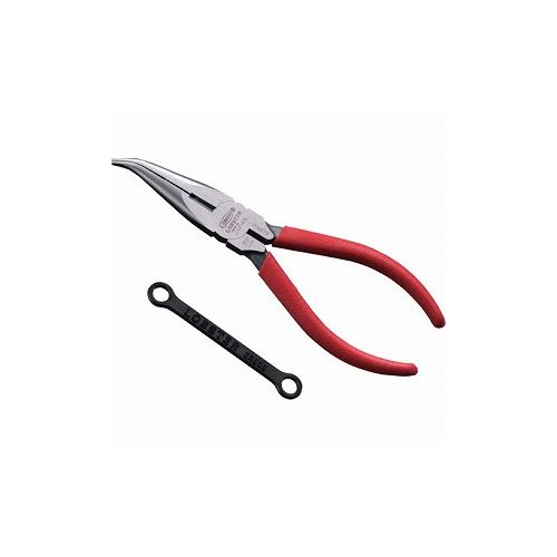 【商品スペック】■特長・信頼の日本品質「J-CRAFT」シリーズです。・先端が横方向（30°）に曲がっているので先端を左右に開けなかった狭い場所でも楽らく作業可能です。・滑りにくく、握りやすい発泡ディッピンググリップを採用しています。■用途...