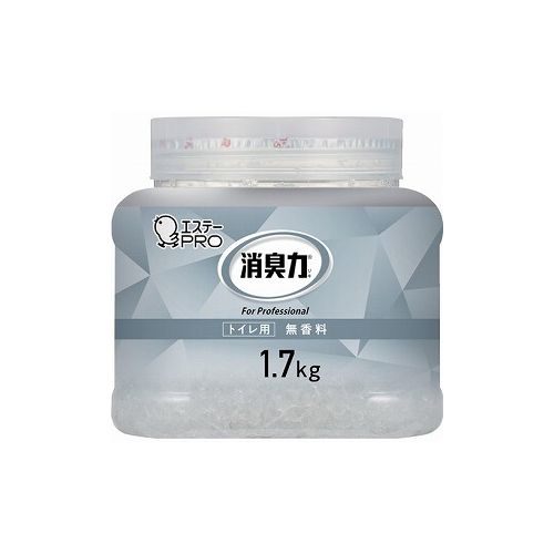 【商品スペック】■特長・約半年間も消臭効果が持続します。・確かな効果で約20年も支持され続けるロングセラーです。■用途・トイレ用。■仕様・容量(kg)：1.7・香り：無香料・内容量：1.7kg・内容量(ml)：1.7kg■仕様2・本体■材質...