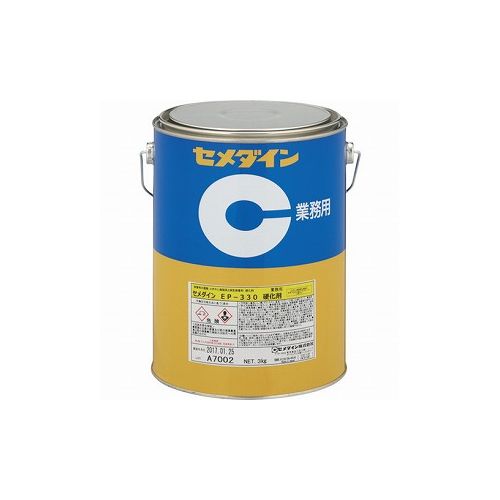 【商品スペック】■特長・EP330主剤(AP-081)と硬化剤（AP-082)を1:1の混合比で混合することでご使用いただけます。・硬化剤と混合後は、淡色透明になります。・EP330の硬化剤です。■用途■仕様・色：淡黄色半透明・容量(kg)...