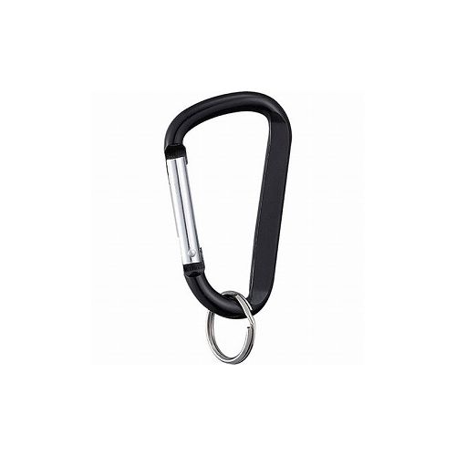 【商品スペック】■特長・アルミ製なので、軽いです。■用途■仕様・色：黒・幅(mm)：33・高さ(mm)：61■仕様2・カラビナ黒60mm■材質／仕上・本体：アルミ、リング：スチール■セット内容／付属品■注意【代引きについて】こちらの商品は、...