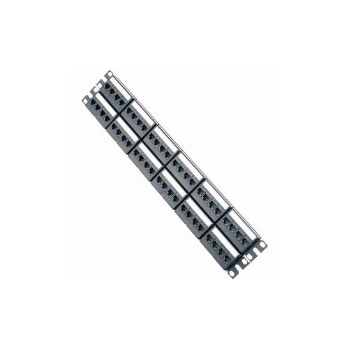 【商品スペック】■特長・パッチパネルとカテゴリ6Aモジュラージャックのキット品です。・前面から4ポートフェースプレート（CFFP4BL）を外してメンテナンスができます。・モジュールをはめ込むパッチパネルなのでモジュールの交換ができます。■用...