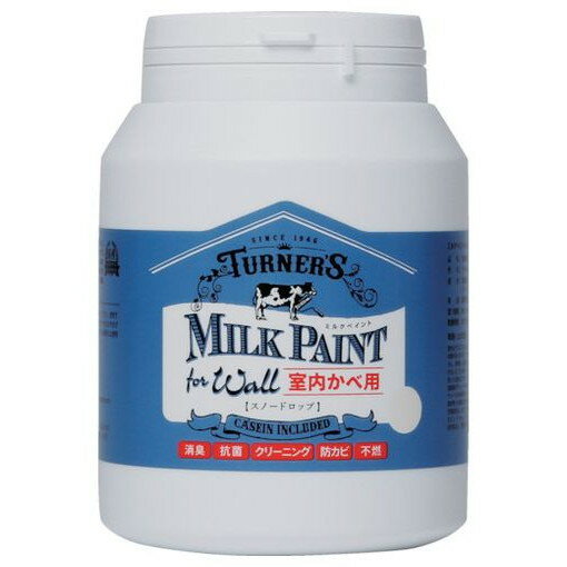 【商品スペック】特長●森永乳業のミルク原料を使用したペイントです。●消臭・抗菌・防カビ等の機能があります。用途●抗菌、防カビ、消臭機能があり子供部屋やトイレに。仕様●色：ジンジャーシロップ　●容量(L)：0.45●乾燥時間：2時間●指触乾燥...