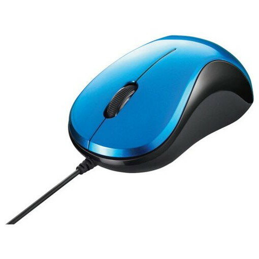 【商品スペック】特長●クリック音が気にならない静音スイッチ採用です。●高感度のBlueLED搭載です。●手の小さい方や女性でも使いやすいコンパクトサイズです。用途仕様●色：ブルー●縦(mm)：94●横(mm)：54●厚さ(mm)：36●ボタ...