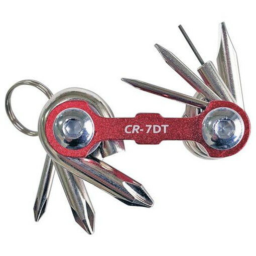 【商品スペック】特長●アルミ合金ボディの軽量でスタイリッシュなハンディツールで、使用頻度の高いサイズをセレクトしています。●生活使用頻度の高いドライバーと腕時計のメンテナンスツールをセットアップしています。●コンパクト設計なので、キーホルダ...