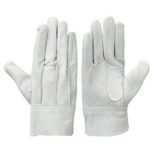 【商品スペック】特長●切創、摩耗、摩擦、熱に強く、丈夫で長持ちする床革仕様です。用途●機械加工作業に。仕様●サイズ：L●全長(cm)：23.5●手のひら周り(cm)：22●中指長さ(cm)：9●厚さ(mm)：1.4●袖口タイプ：袖なし●当て...