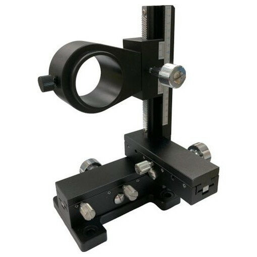 【商品スペック】特長●設置型の三軸摺動ホルダーです。●アリ溝摺り合わせ式の特性を活かして長いストロークでもなめらかに摺動し、機械・装置の組み込みに最適です。●X軸70mm、Y軸60mm、Z軸60mm 摺動します。●X軸、Y軸、Z軸それぞれに...