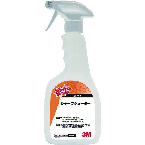メーカー：スリーエムジャパン【商品特徴】●什器などの汚れやタバコのヤニなどを強力に落とす、スプレータイプのクリーナーです。●臭いが少なく、使用場所を選びません。●無リンです。●無リンタイプです。【用途】●スチール家具、什器などについた汚れ、...