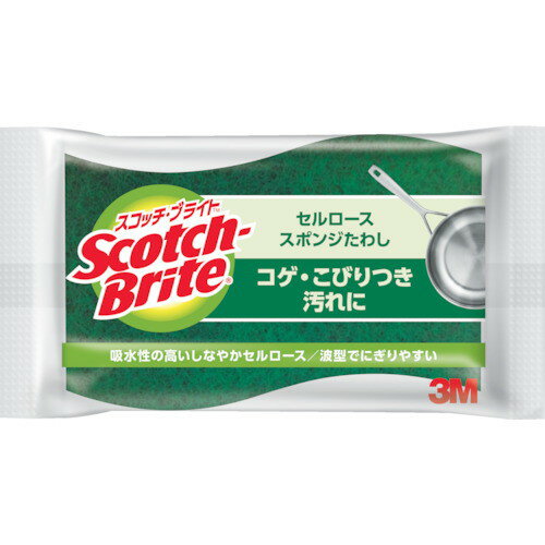 メーカー：スリーエムジャパン【商品特徴】●研磨粒子付不織布でコゲ付汚れがしっかり落とせて長持ちします。●しなやかなセルローススポンジとナイロン不織布の貼り合わせです。【仕様】●色：黄/緑●縦(mm)：116●横(mm)：70●厚さ(mm)：...