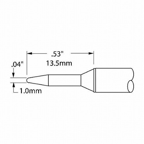 【商品スペック】特長●MX-500S-11/MX-5210用チップカートリッジです。用途仕様●コテ先名称：B型仕様2●413℃　B型　1.0mm x 13.5mm材質/仕上セット内容/付属品注意【代引きについて】こちらの商品は、代引きでの出...